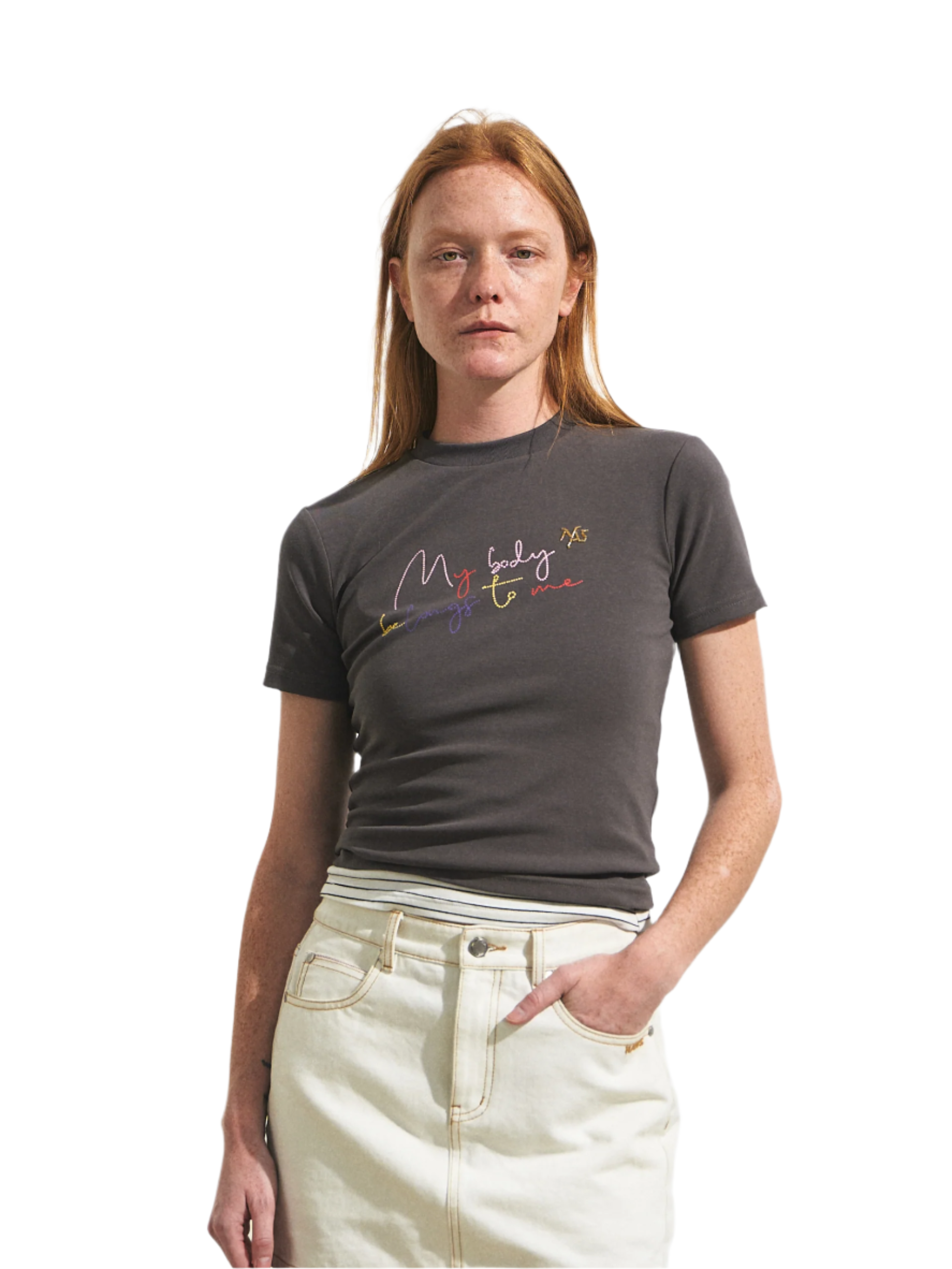 Gray Candy Loose Tee – NAWS