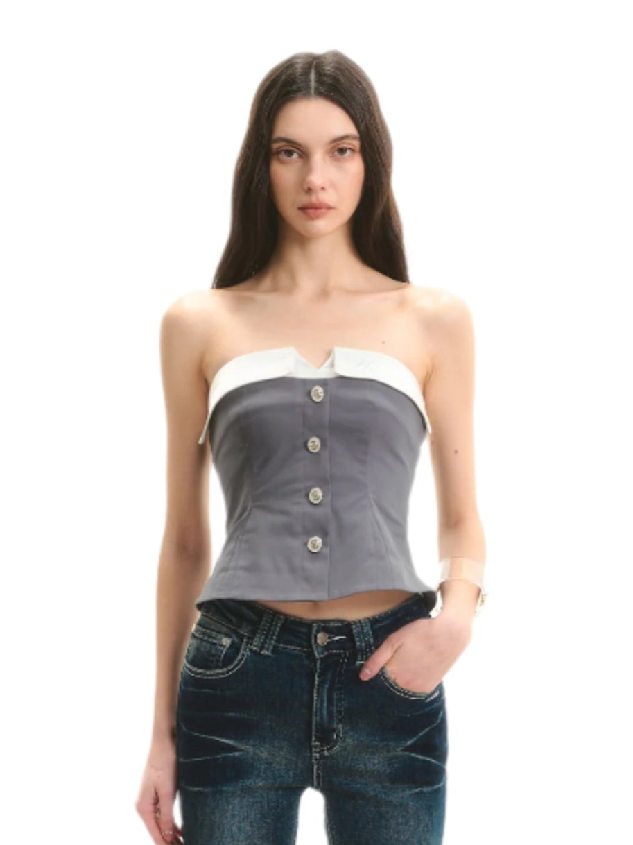 Gray Tube Top – NAWS
